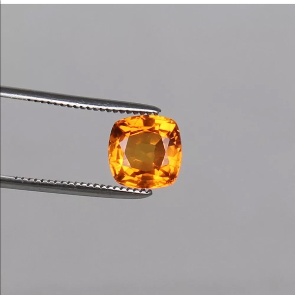 Jewelry | Natural Padparadscha Orange Sapphire Certified | Poshmark